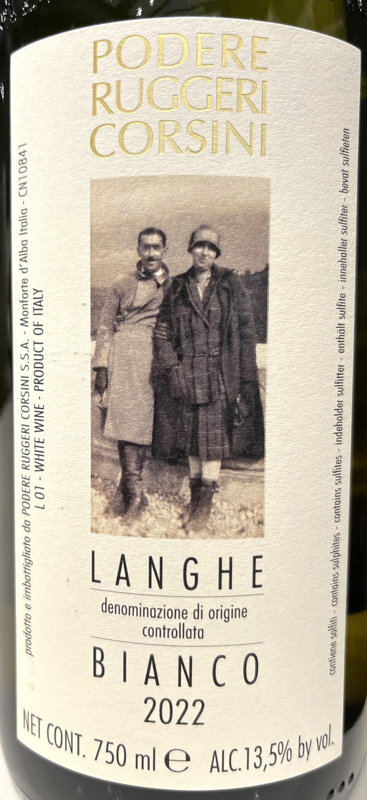 Podere Ruggeri Corsini - Langhe DOC Bianco – The Wine Feed