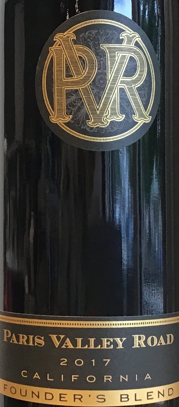 Paris Valley Road 'Founders Red' – The Wine Feed