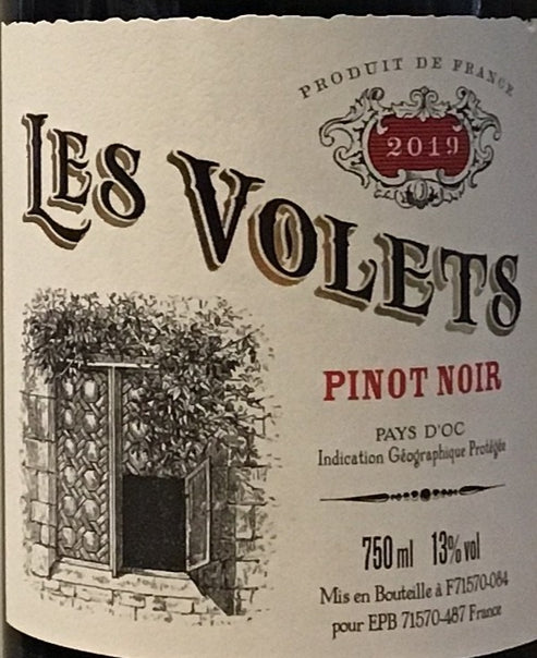 Les Volets - Pinot Noir – The Wine Feed
